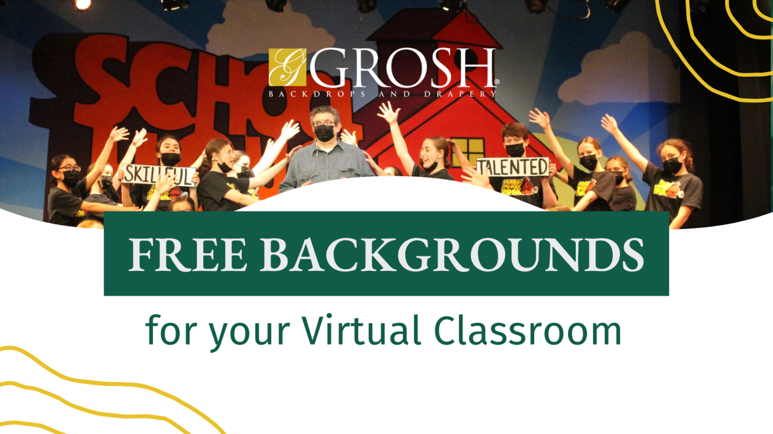 FREE Backgrounds for your Virtual Classroom – Grosh Backdrops