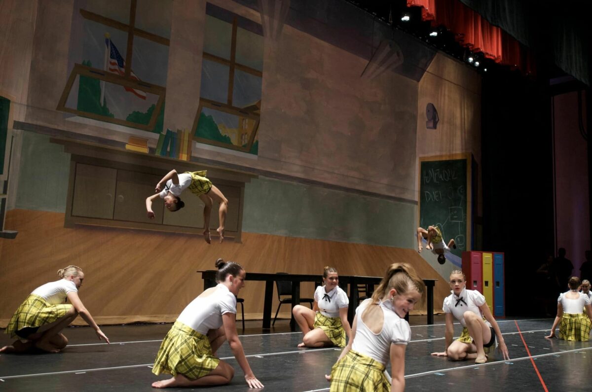 High School Musical with Grosh Backdrops & Projections – Grosh Backdrops